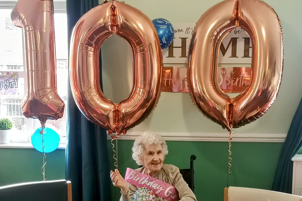 Hebburn Grandmother Celebrates Turning 100 Years Old With Those Closest
